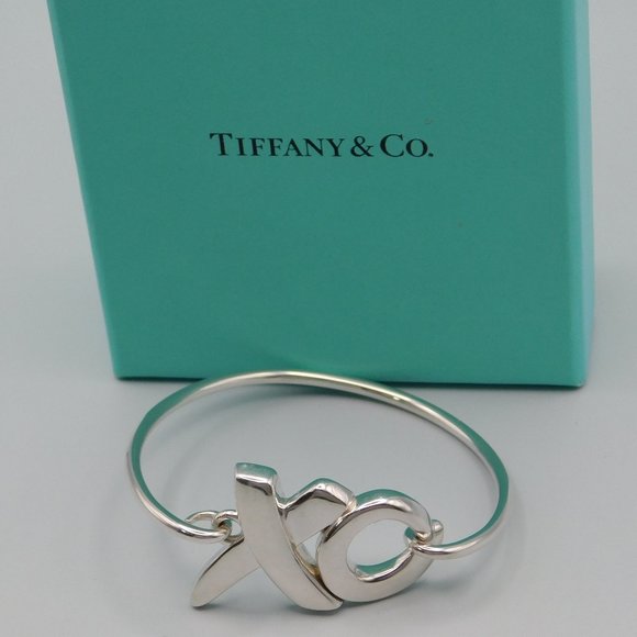 Tiffany & Co. | Jewelry | Tiffany Co Picasso Xo Hugs Kisses 65 Silver ...